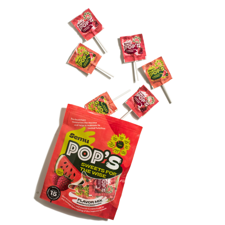 Semu Pop's suhkruvabad pulgakommid astelpajuõli ning C- ja D ...
